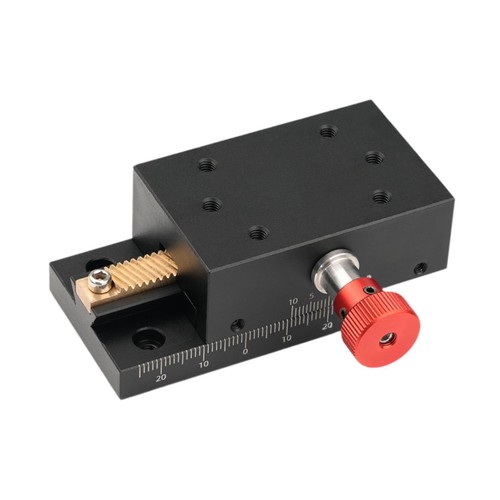 x Axis Linear Stage Dovetail Groove Guide Displacement Trimming Stroke ...