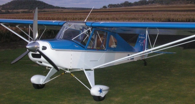 RW-11 Rag-A-Bond RagWing Light Airplane Wood Model Replica Big Free ...