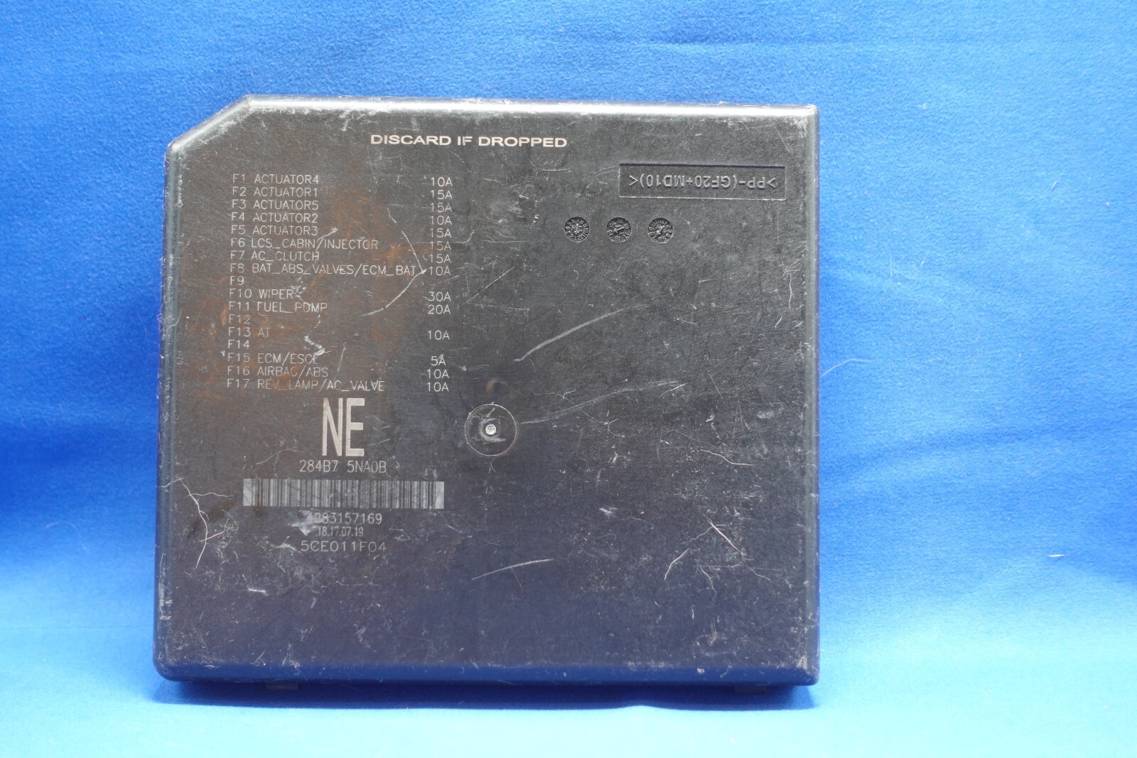 2017-2020 Nissan Rogue IPDM Power Supply Fuse Box OEM 284B7- 5NA0B OEM ...