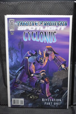 Transformers Spotlight Cyclonus Cover A Variant IDW 2008 Revelation ...