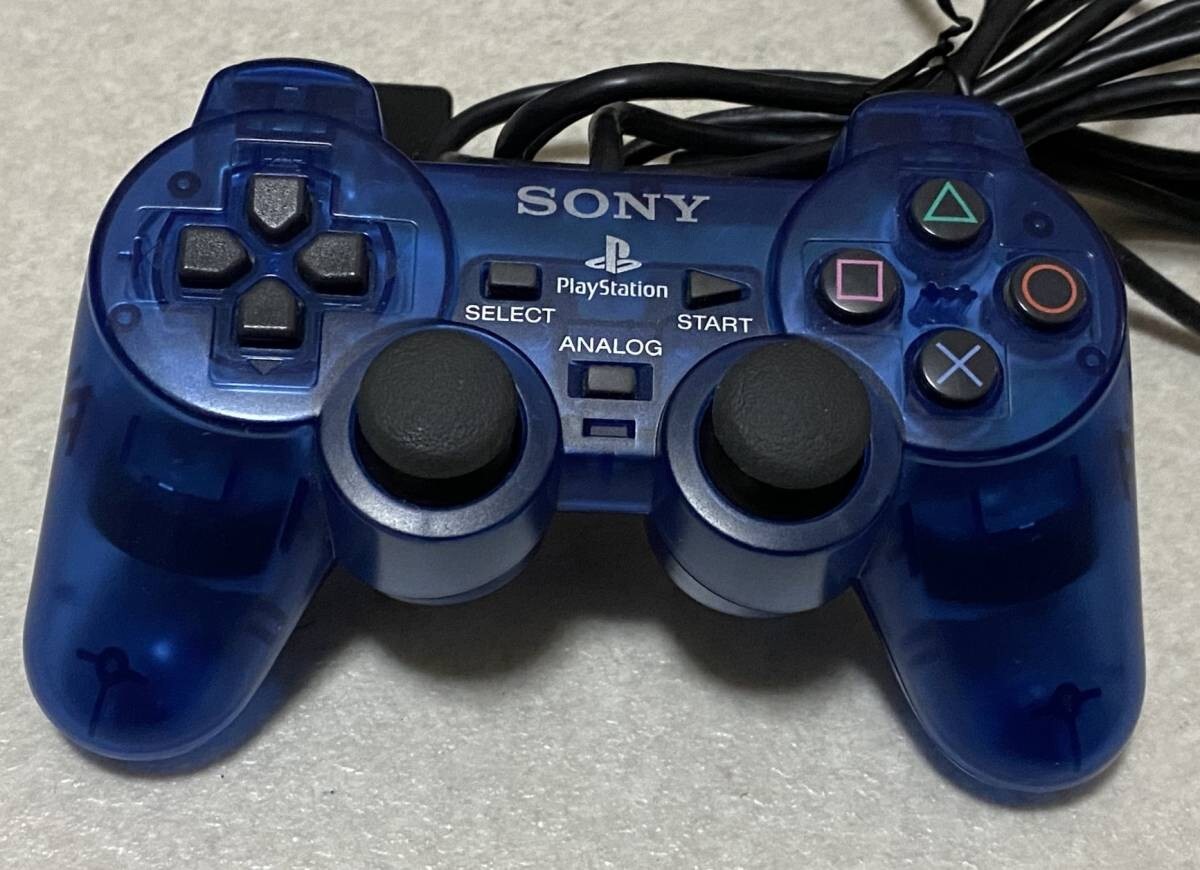 PS2 OCEAN BLUE Console System Made in japan SCPH-37000 NTSC-J ...