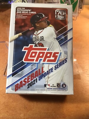 2021 Topps Baseball Update Series Hanger Box - 67 Cards 887521103799| eBay