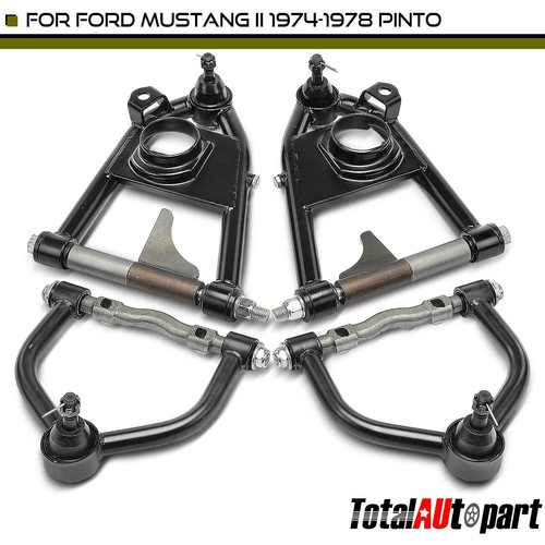 4Pcs New Control Arm for Ford Mustang II 74-78 Pinto 74-78 Front Upper ...