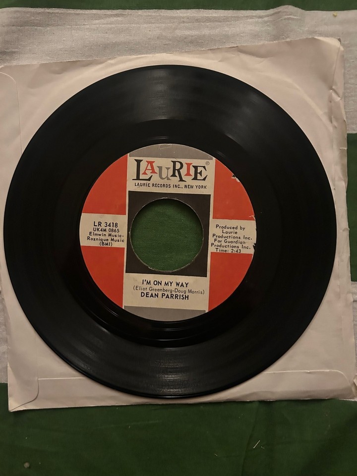 Dean Parrish. I'm On My Way / Watch Out! Northern Soul. Repress US ...
