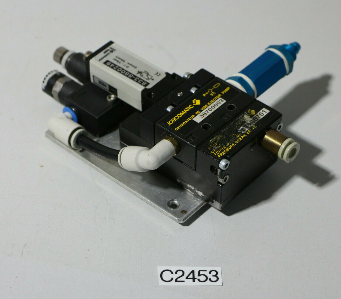 Joucomatic ASCO 88136701 + 36700003 + 833-8800249 Vacuum Switch (C2453 ...