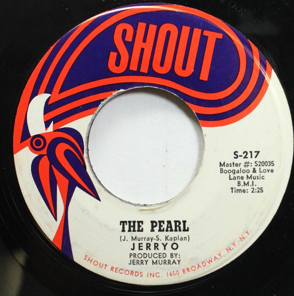 Hear! Northern Soul 45 Jerry O - Karate-Boo-Ga-Loo / The Pearl On Shout ...