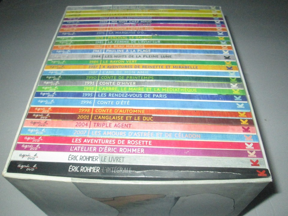 Eric Rohmer 22 film collection Blu-Ray / DVD Region B RARE | eBay