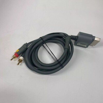Microsoft Composite AV Audio Video Cable X810973-001 For Xbox 360 | eBay