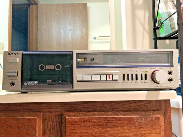 Vintage Sony Tc-fx20 Tapecorder Cassette Tape Recorder Tested for sale ...