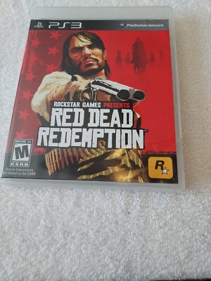 Red Dead Redemption PlayStation 3 Complete Tested PS3 Video Game W Map ...
