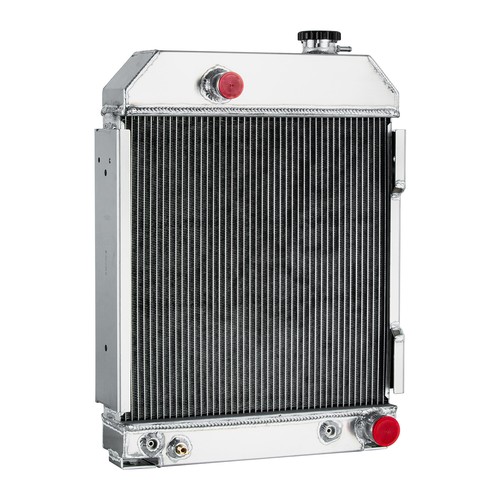 4 Row Radiator For Ford New Holland 7610 7810 7410 5110 6410 6610 6810 ...