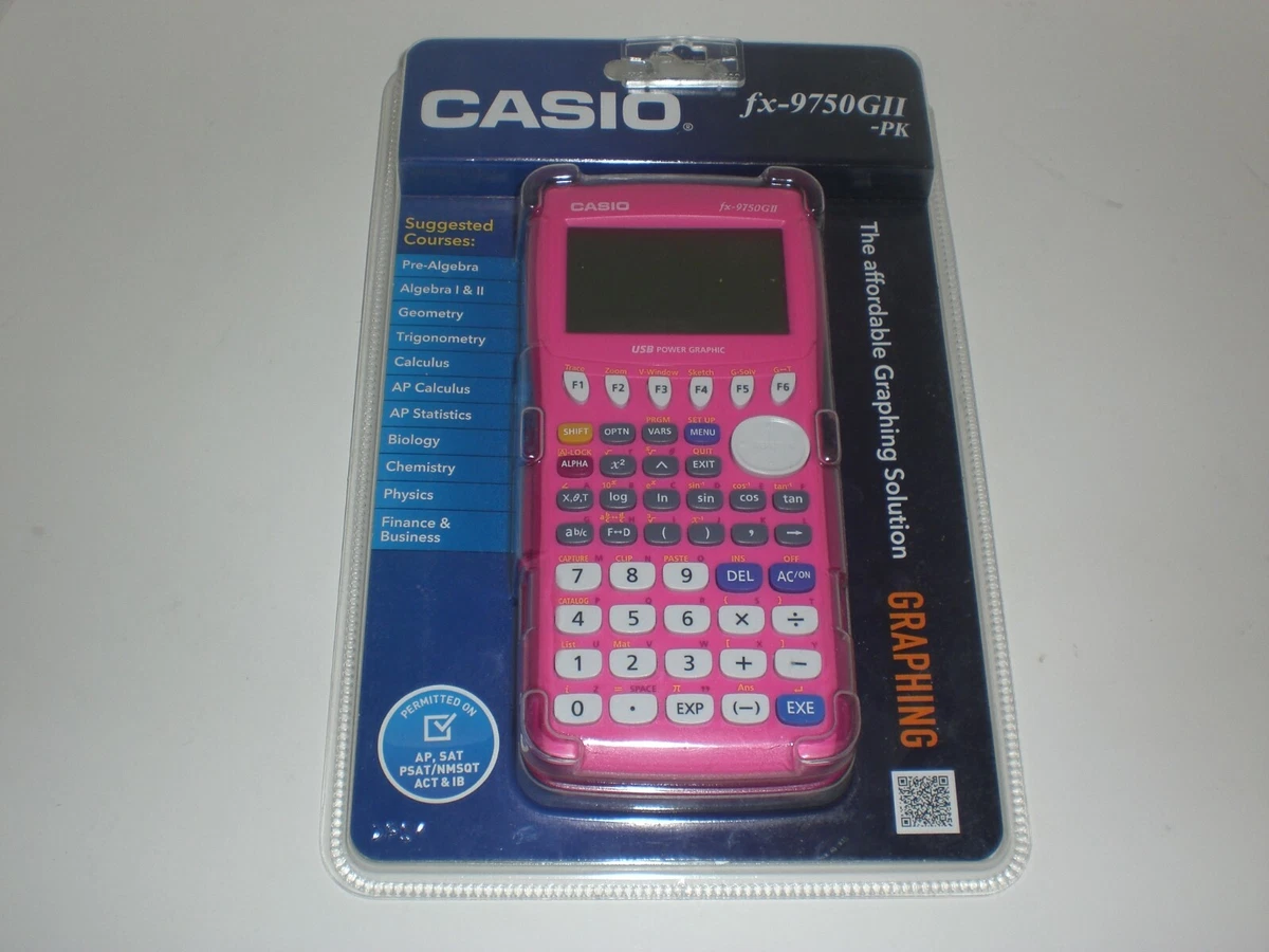 Pink Graphing Calculator