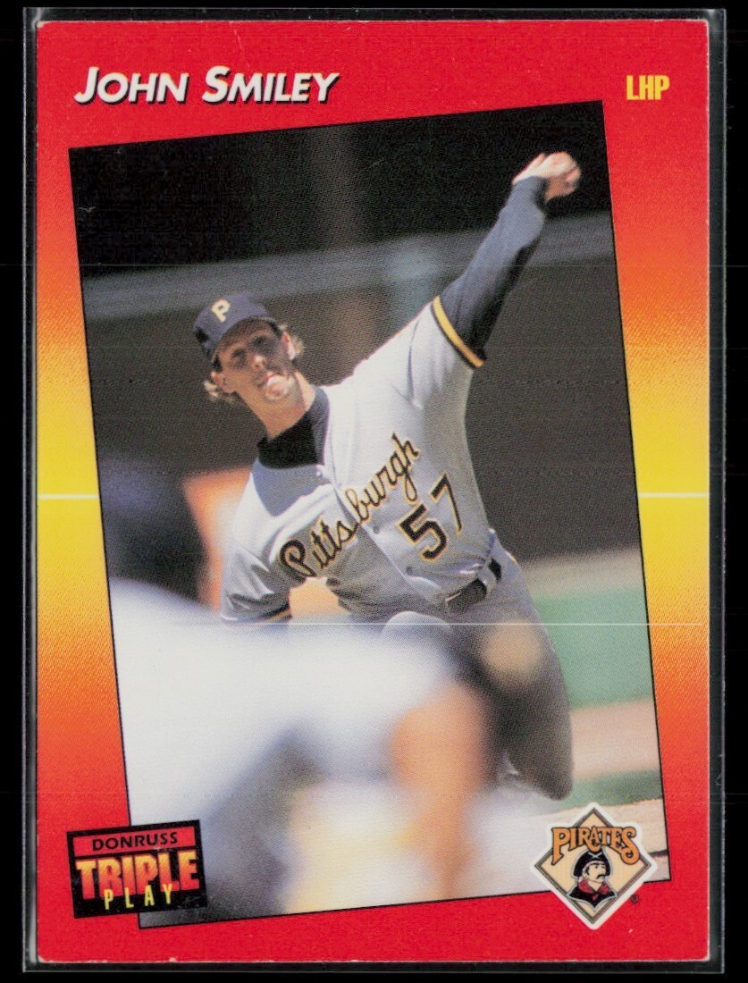 1992 Triple Play John Smiley Pittsburgh Pirates #52 | eBay