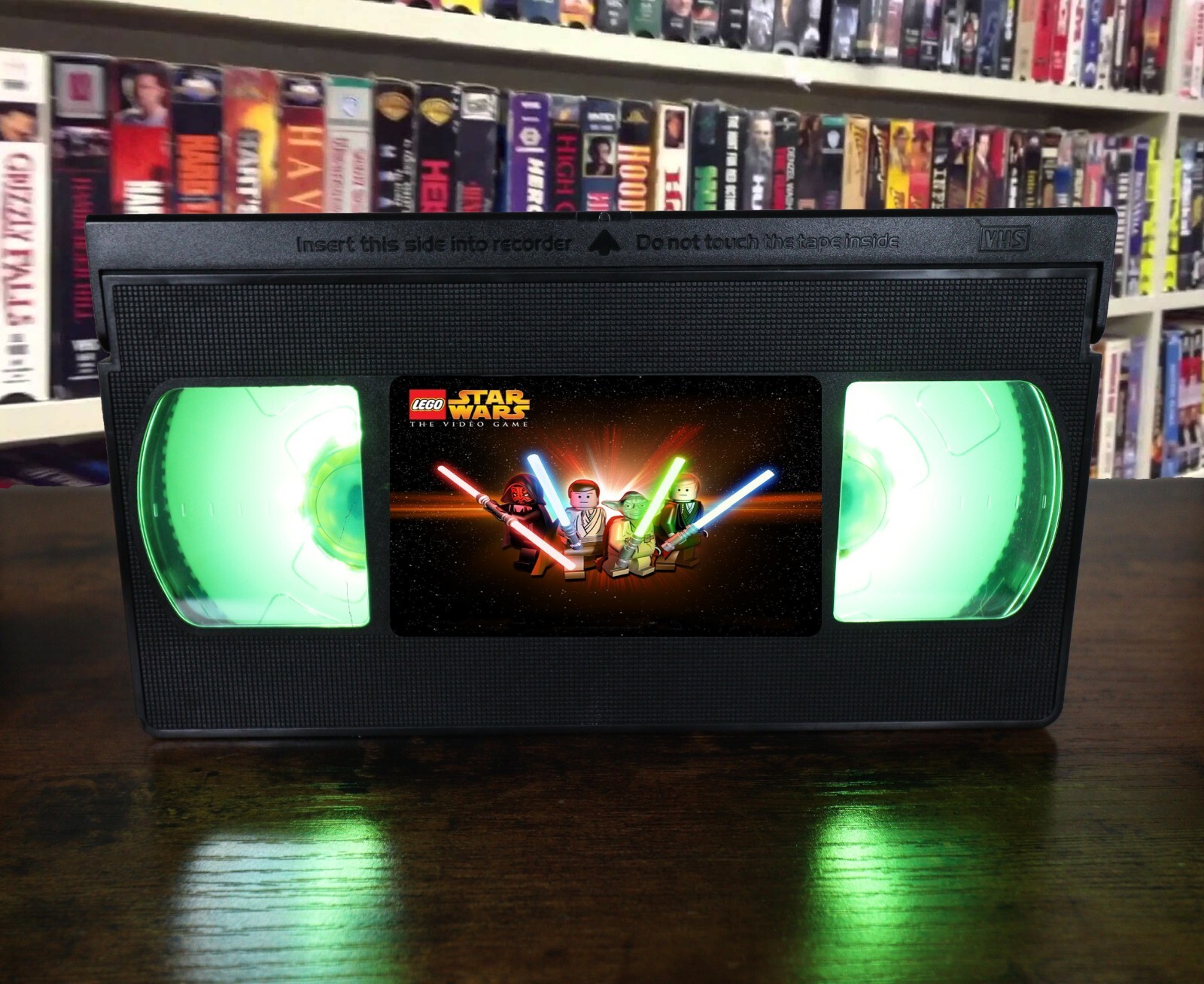 Star Wars Lego (color options available) VHS Lamp + Remote | eBay