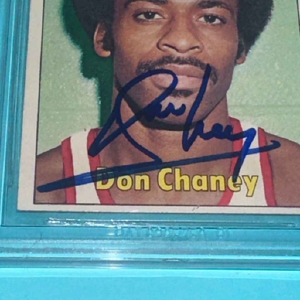 DON CHANEY Signed 1975-76 TOPPS Card #265 Beckett Authenticated BAS | eBay