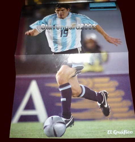 MESSI - TEVEZ ARGENTINA TEAM Poster + GAGO - PALACIO BOCA El grafico ...