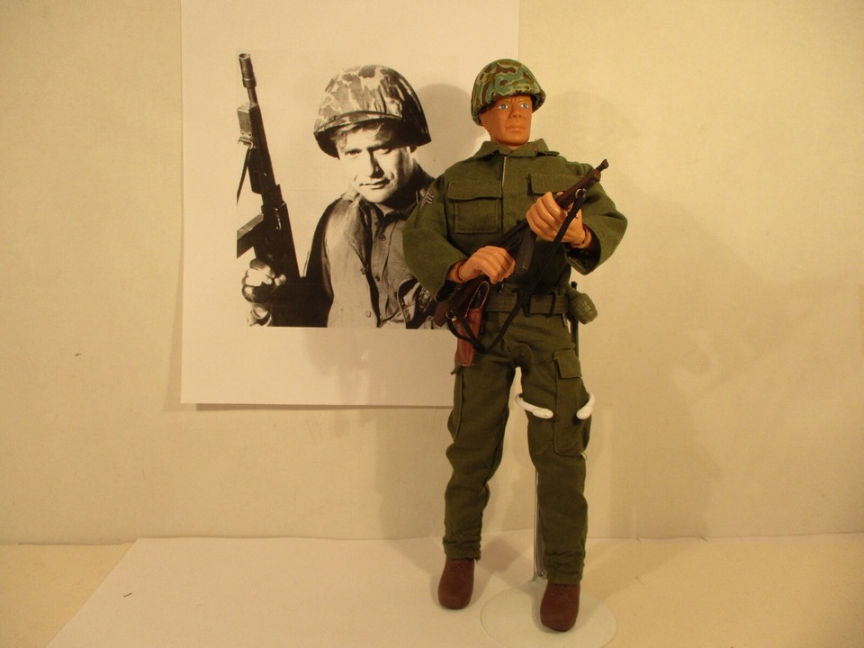 Sgt Saunders Combat TV Series US Army WWII custom 1/6 12" figure | eBay