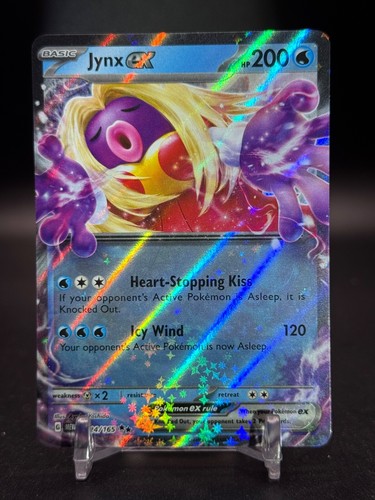 Pokémon TCG - Scarlet & Violet 151- Jynx EX 124/165 Double Rare Holo | eBay