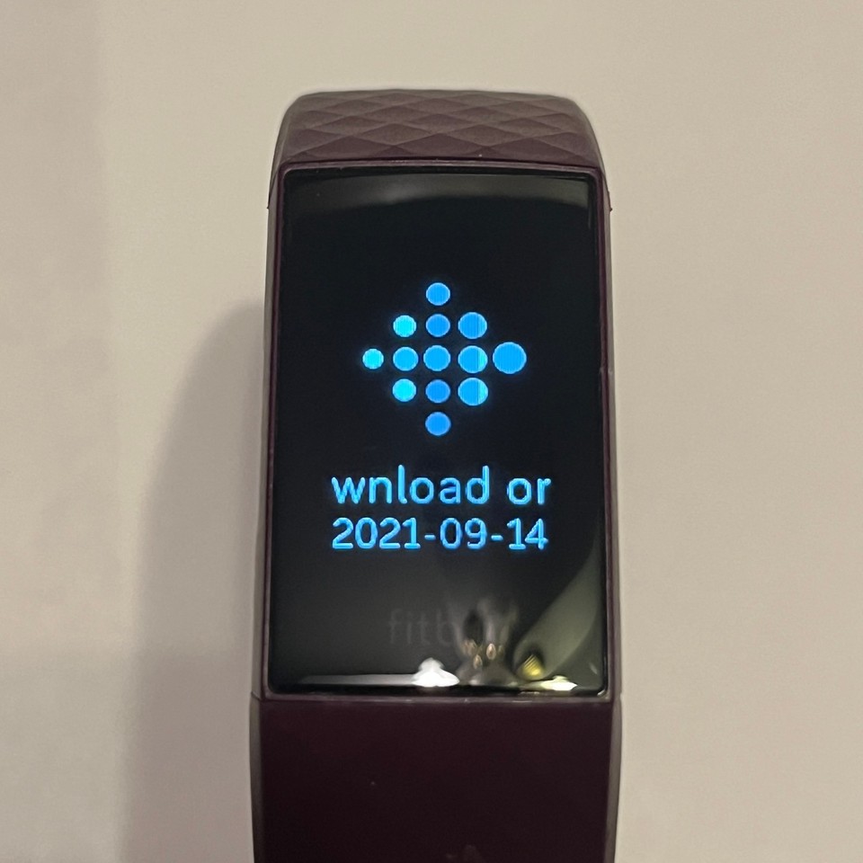 Fitbit Charge 4 Fitness GPS Activity Tracker w Heart Rate Monitor FB417 ...