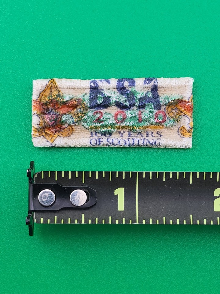 Scouter's Training Award Knot Tan Patch 2010 Back BSA Scouts America | eBay