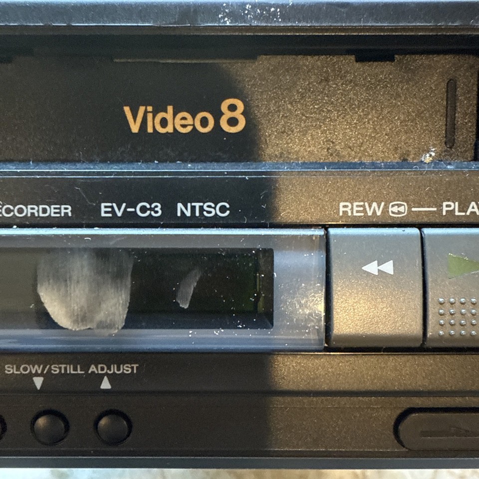 Sony EV-C3 Video8 Compact 8mm Player Recorder Untested | eBay