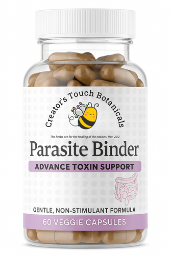Parasite Binder Capsules 60 Veg Caps – Detox Support, Natural Cleanse ...
