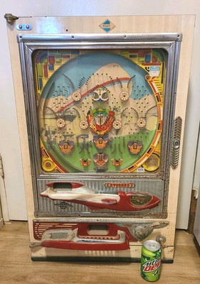 Vintage Japanese Pinball Pachinko Machine Kayoraku *FOR REPAIR OR PARTS ...