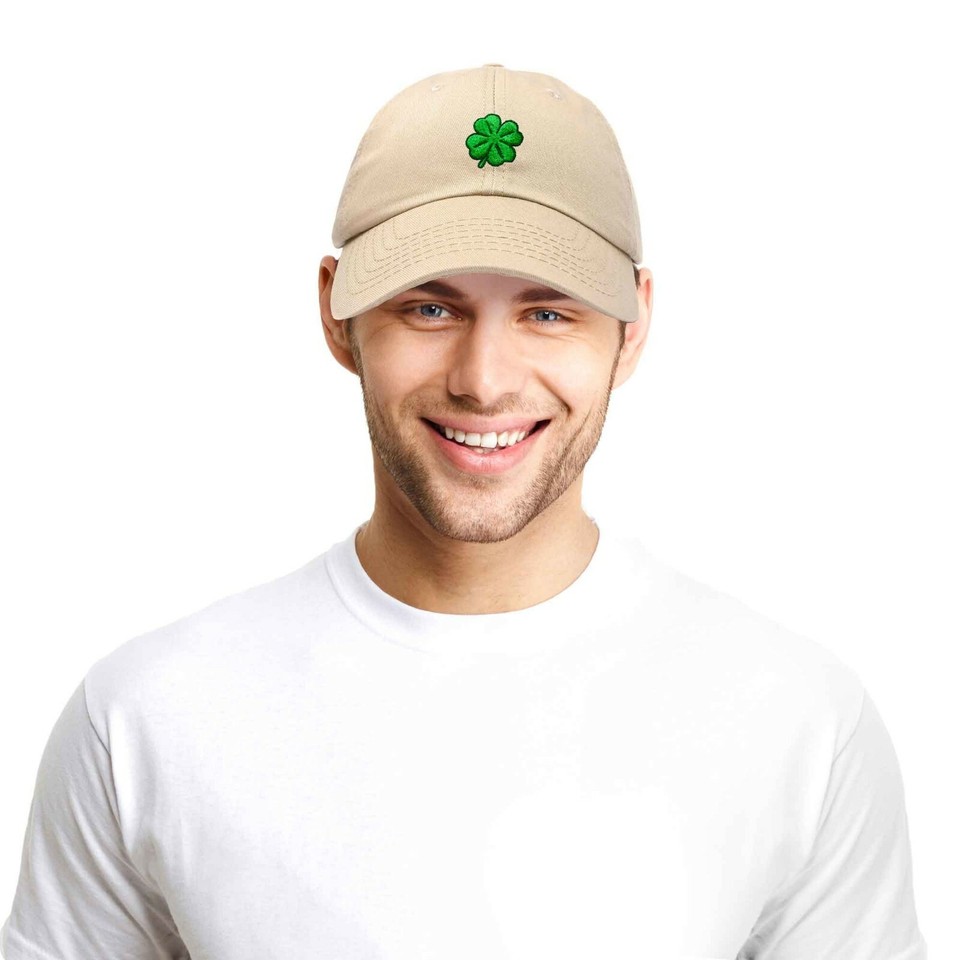 DALIX Four Leaf Clover Hat Baseball Cap St. Patrick's Day Cotton Caps | eBay