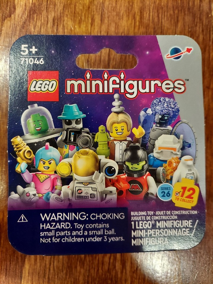 NEW LEGO Series 26, #71046. Minifig #4; Retro Space Heroine. I Have In ...