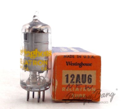 Westinghouse 12AU6/HF94/CV1961 RF/AF Amplifier Pentode Audio Vacuum ...