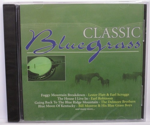 CD Classic Bluegrass by Lester Flatt Earl Scruggs Earl Robinson Josh ...