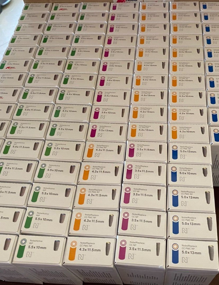 Nobel Biocare NobelReplace Conical Connection PMC RP 4.3 x 10 mm - [1 ...