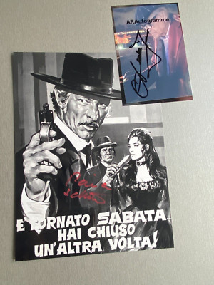 REINER SCHÖNE "Lee Van Cleef" in-person signed autograph 8x11 Photo | eBay