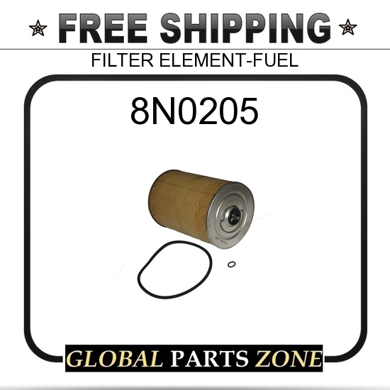 CATERPILLAR 8N-0205 - Cross reference fuel filters