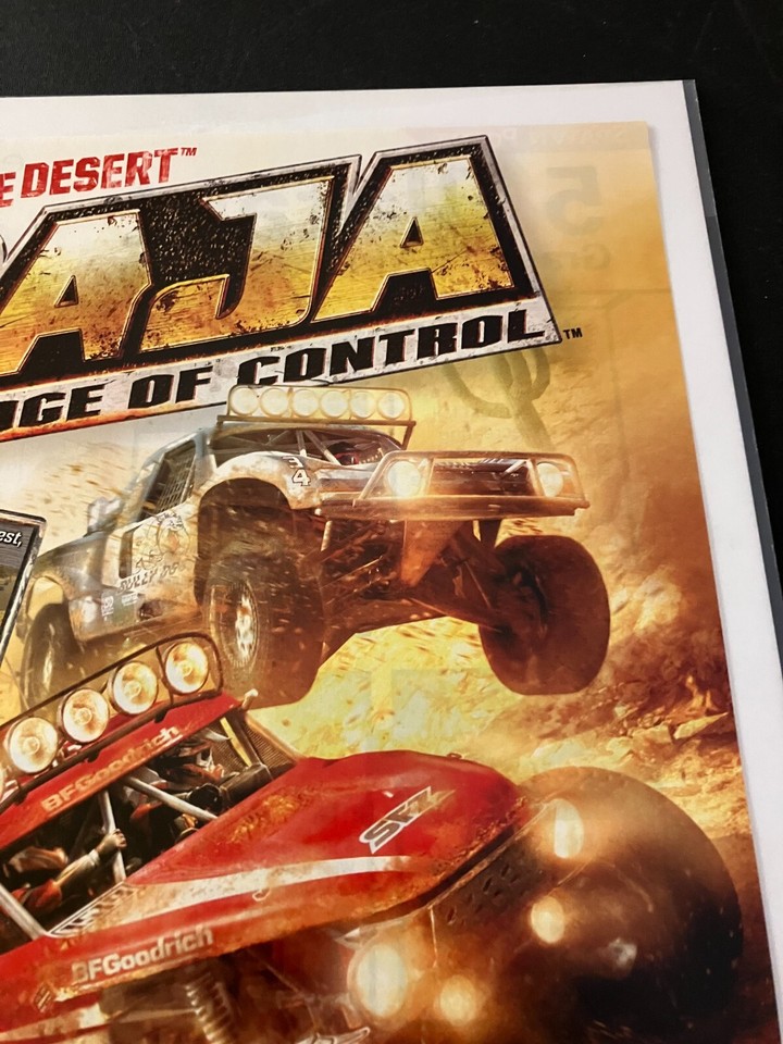 Baja: Edge Of Control - Offroad Racing Gaming Print Ad / Poster / Wall ...