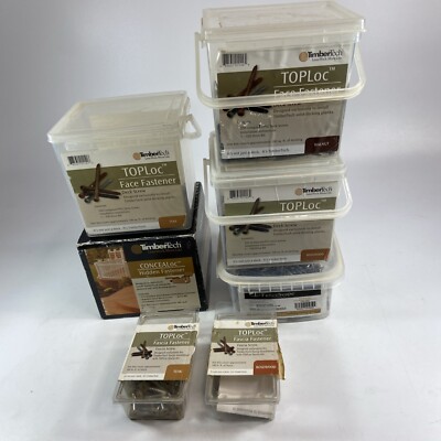 TimberTech Mixed Lot Of Face Fastener Concealoc Fascia Deck Hardware ...