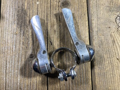 SHIMANO BICYCLE DOWNTUBE SHIFTERS SHIFTER LEVERS USED 28.6 mm | eBay