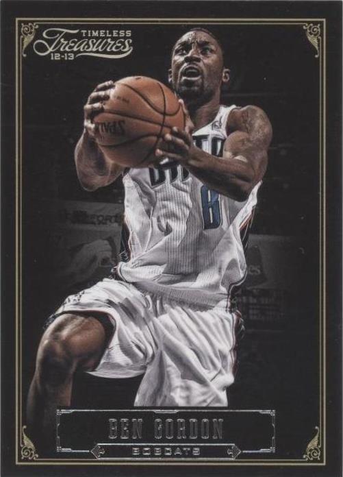 2012-13 Panini Timeless Treasures - Ben Gordon #33 Silver /25 for sale ...