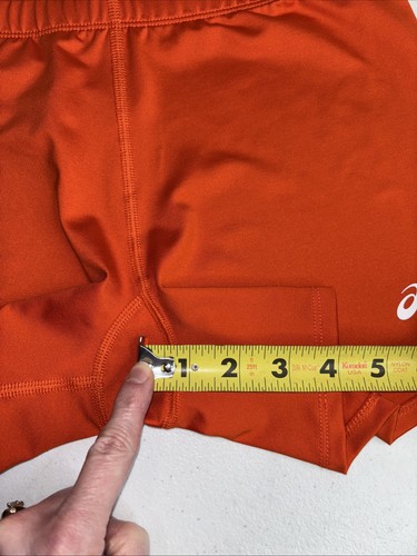 Asics Low Cut Spandex Volleyball Shorts 4" Inseam BT936 Women Size M ...