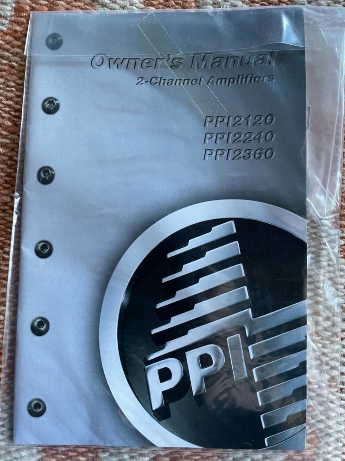 Precision power PPi 2 channel amp manual 2120 2240 2360 | eBay