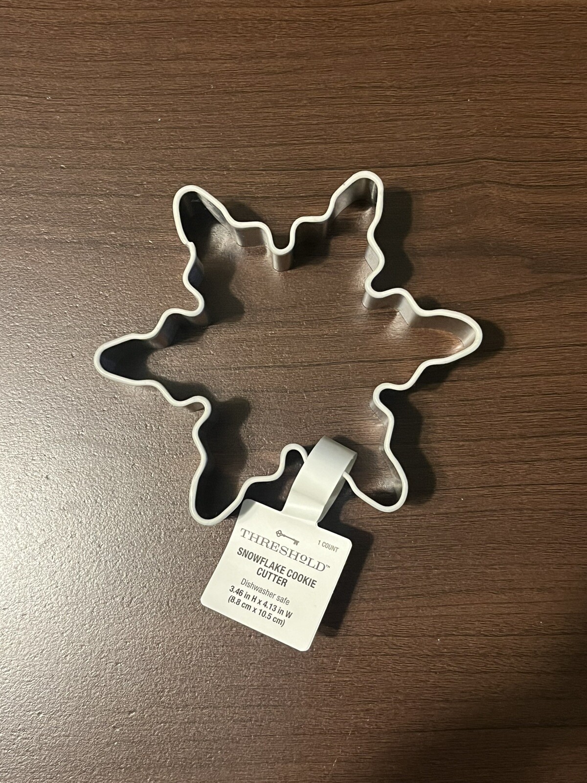 Threshold Target Cookie Cutter Snowflake White Winter Stainless Steel ...