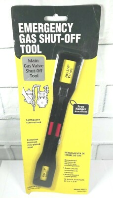 Emergency Gas Shut-Off Tool For Main Gas Valve #3333 Made In The USA | eBay