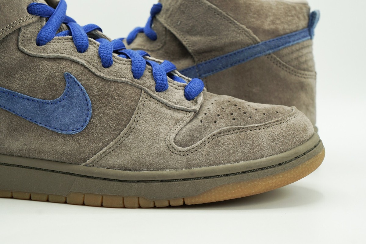 NIKE SB DUNK HIGH USED SIZE 10.5 IRON SPORT ROYAL WHITE NIKE SB DUNK HIGH USED SIZE 10.5 IRON SPORT ROYAL WHITE