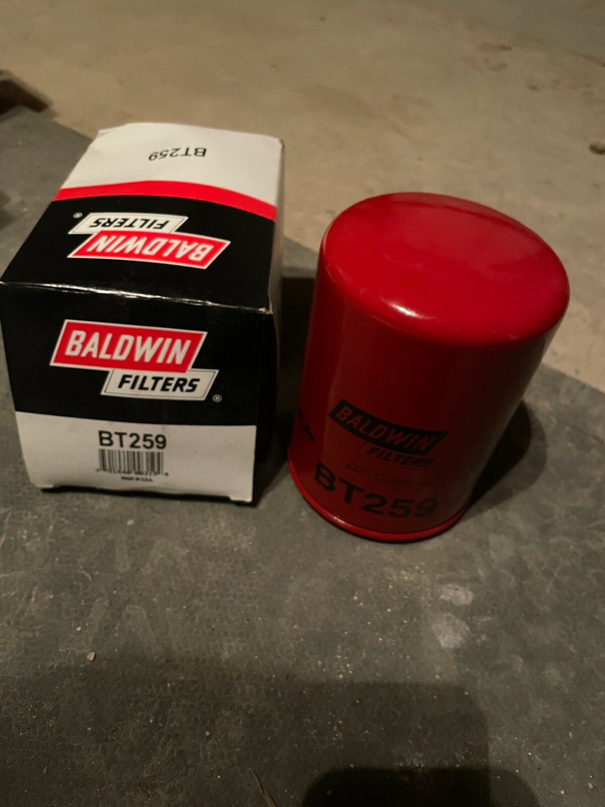 BALDWIN BT259 - Fuel filter cross reference