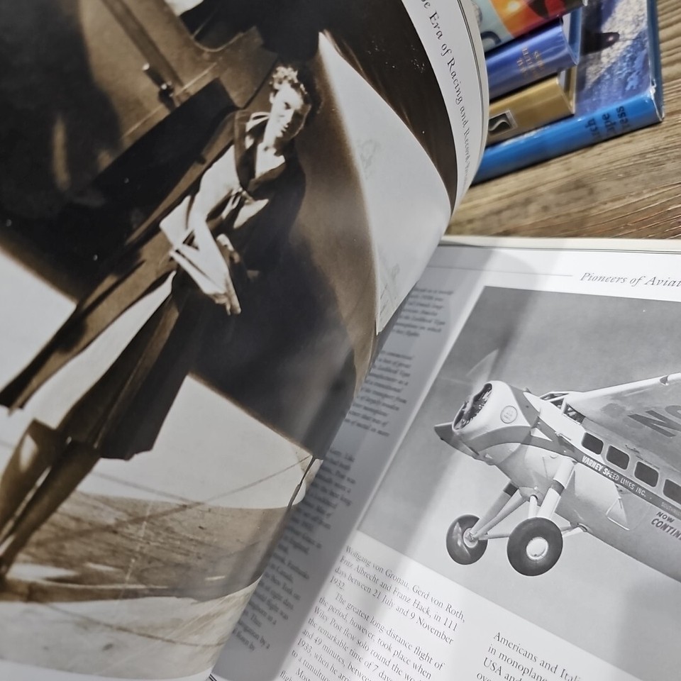 8 Books Aviation Aircraft History Navy WWII Planes Jets Pilots Pioneers ...