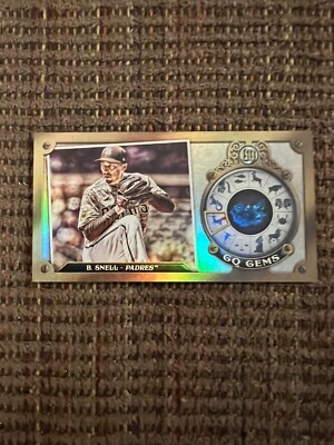 2022 Topps Gypsy Queen Blake Snell GQ Gems Mini Card GGM25 San Diego ...