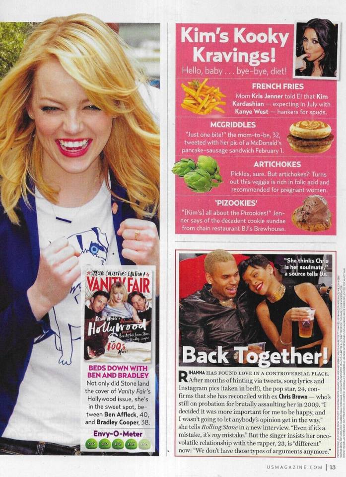 Us Weekly Magazine LeAnn Rimes Brandi Glanville Beyonce Khloe ...