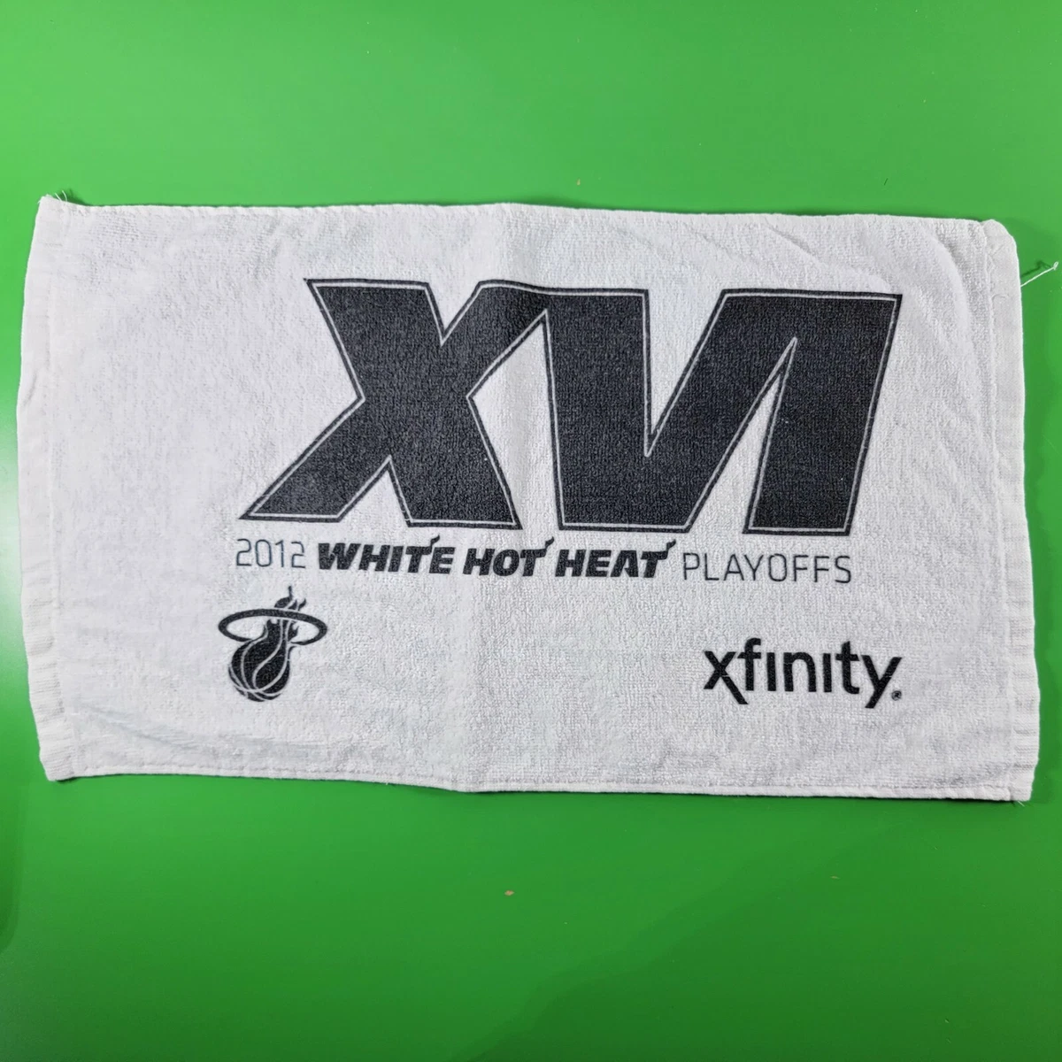 Miami Heat White Hot Logo