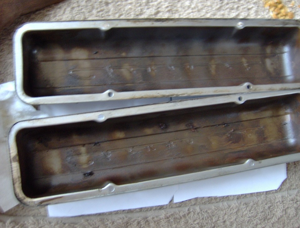 1964 1965 1966 1967 chevelle chevy II ss 327 L79 chrome chevrolet valve ...