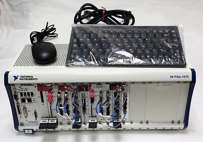 NATIONAL INSTRUMENTS PXIe-1075 PXl CHASSIS PXle 5644R TRANSCEIVER 8133 ...